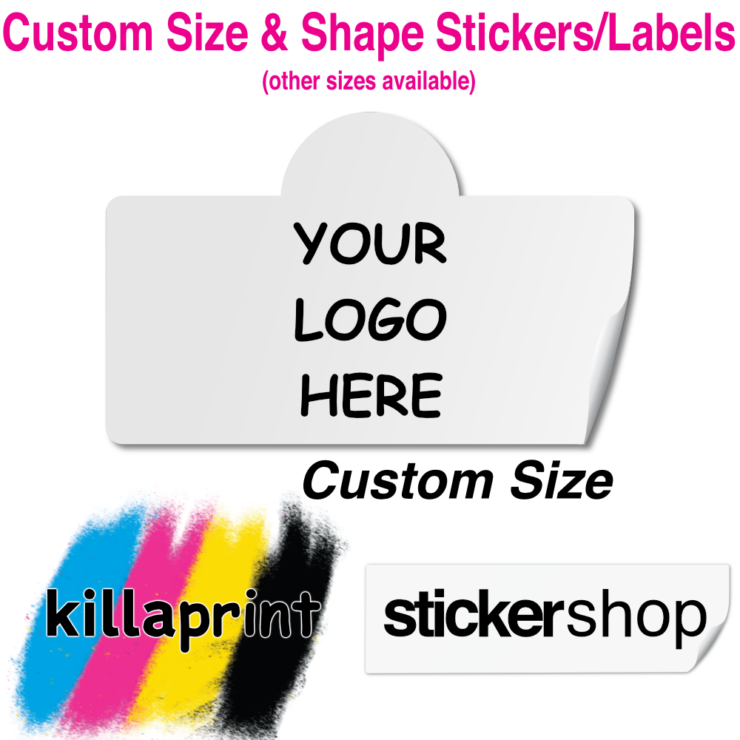 Custom Printed Stickers & Labels - Killaprint Sticker Shop & Print Shop ...