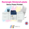 Custom Rectangle Stickers Printing | Killaprint